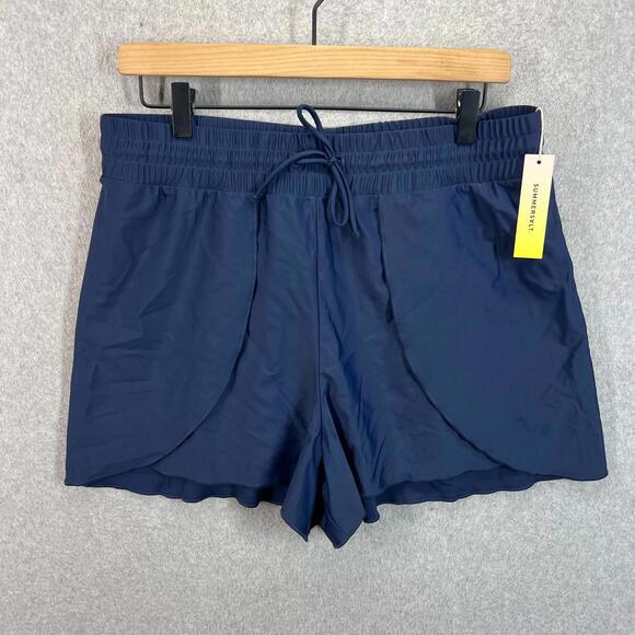 summersalt | Swim | Summersalt Sea To Shore Swim Shorts Navy Blue ...